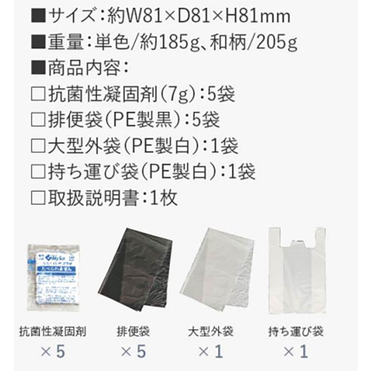 簡易トイレ マイレット アートトワレ キューブ ギフトセット 3個セット Artwalet ATW-CB5-3 防災トイレセット プレゼント 災害グッズ 携帯トイレ 贈り物 ...
