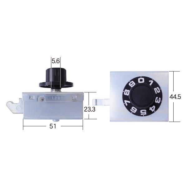 ポスト錠 ダイヤル錠 ヨコ型 PJ-13 SONIA ソニア 鍵 カギ 交換部品 : MONOYA - 通販 - Yahoo!ショッピング