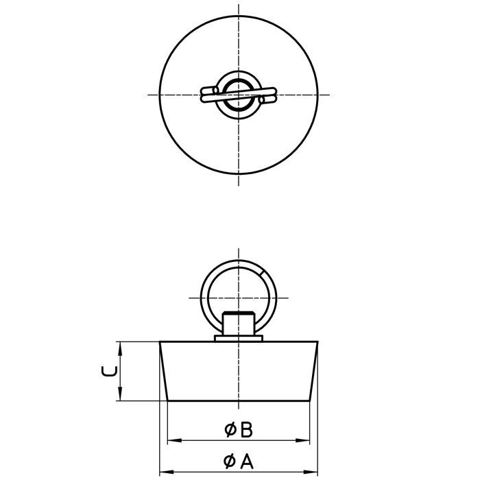 三栄 SANEI バス用 ゴム栓 H29F-35 お風呂 栓 浴室 湯舟 : sanei-h29f-35 : MONOYA - 通販 - Yahoo!ショッピング