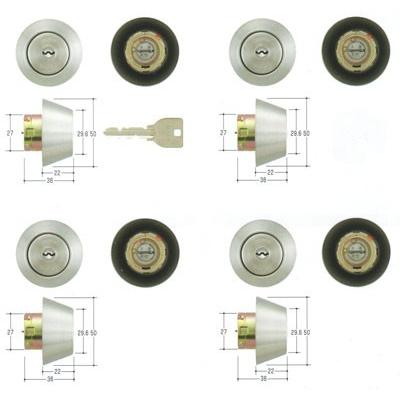 美和ロック 4個同一セット MIWA U9シリンダー TRF(MM)タイプ MCY-220 MM TRT TRF : MONOYA - 通販 - Yahoo!ショッピング