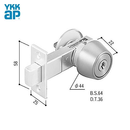 YKK ドアロック錠 玄関ドア エミネント[DH=2400・2100] レバーハンドル錠MIWA 美和ロック U9 YKKap : ykk0508u9j : MONOYA - 通販 ...