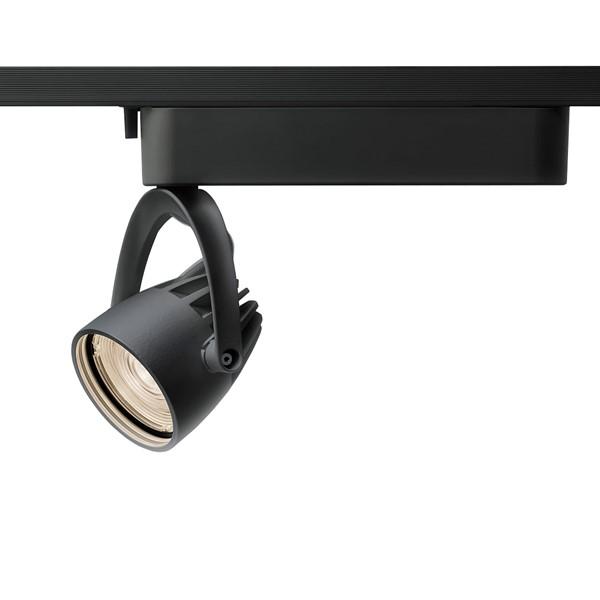 Panasonic パナソニック レール用スポットライト ブラック LED 電球色 調光 広角 800lm NSN01534BLG1 ...