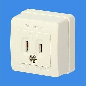 Panasonic パナソニック WK1012W 角型コンセント : パナソニック照明器具のコネクト - 通販 - Yahoo!ショッピング