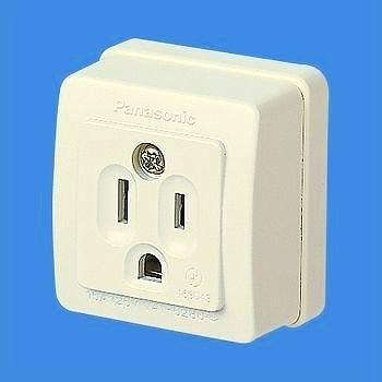Panasonic パナソニック WK3001W 接地角型コンセント : パナソニック照明器具のコネクト - 通販 - Yahoo!ショッピング