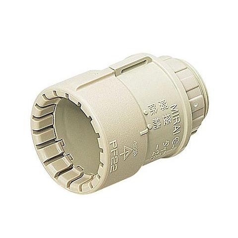 MFSK-36G 未来工業 MFS管 コネクタ Gタイプ 36 ベージュ : コネクト Yahoo!店 - 通販 - Yahoo!ショッピング