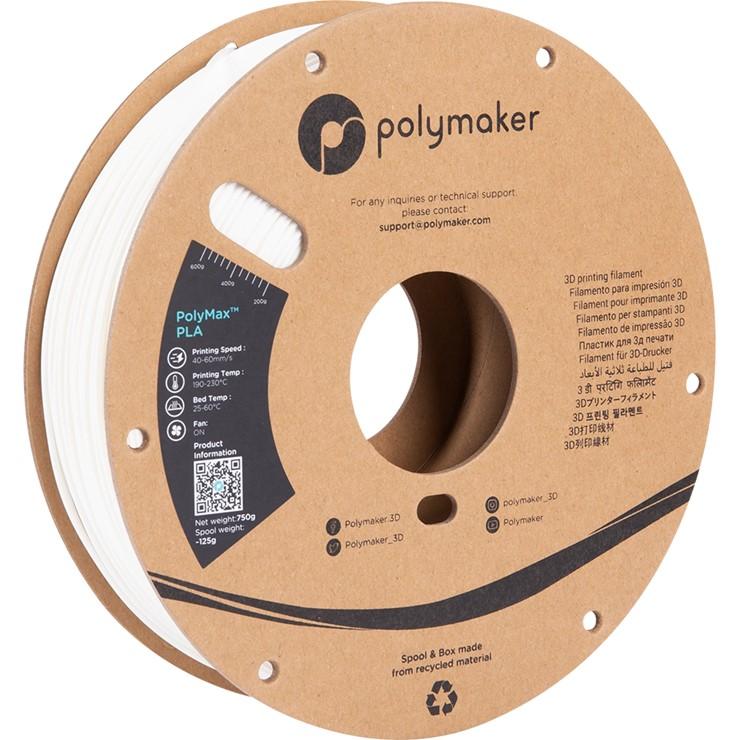 (メーカー直送) Polymaker 3Dプリンター用フィラメント PolyMax PLA 径1.75mm 750g ホワイト PA06002 : コネクト Yahoo!店 - 通販 ...