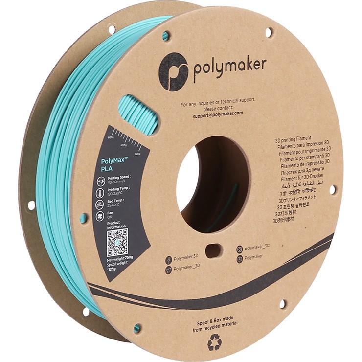 (メーカー直送) Polymaker 3Dプリンター用フィラメント PolyMax PLA 径1.75mm 750g ティール PA06010 : コネクト Yahoo!店 - 通販 ...