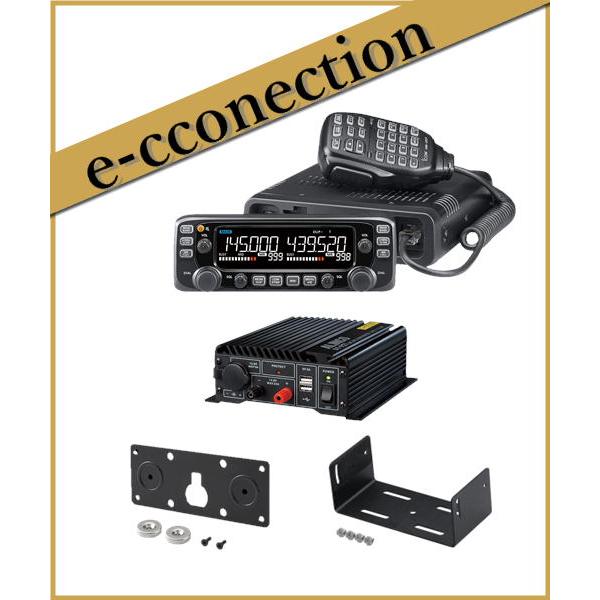 IC-2730B(IC2730B) Black Edition & DT921 & MBF-4 & MBA-5 144/430MHz 20W ...