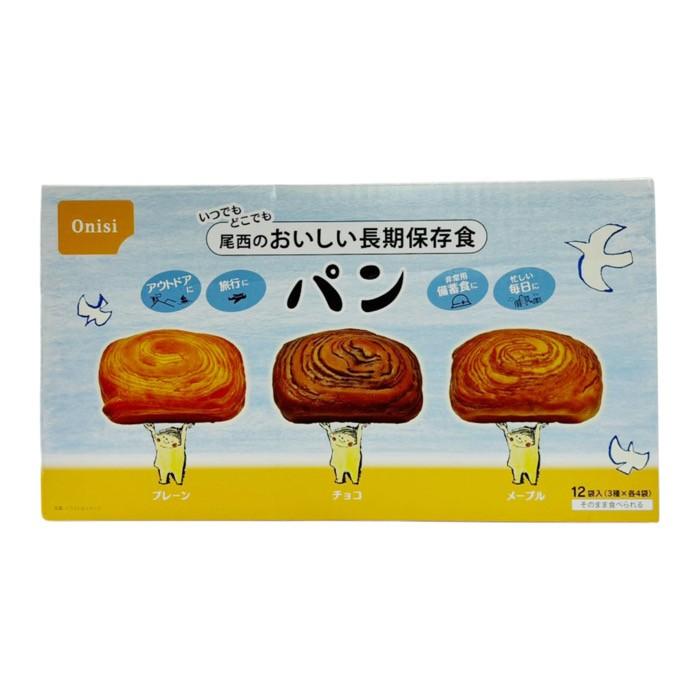 尾西食品 【 コストコ 】Onisi 尾西の美味しい長期保存食パン 3種アソート 12食入り : イーコストヤフーショップ - 通販 - Yahoo!ショッピング