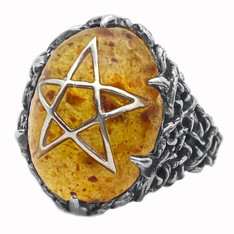 ALEX STREETER（アレックスストリーター） リングオブソーンズエンジェルハートリング Ring Of Thorns Angel ...