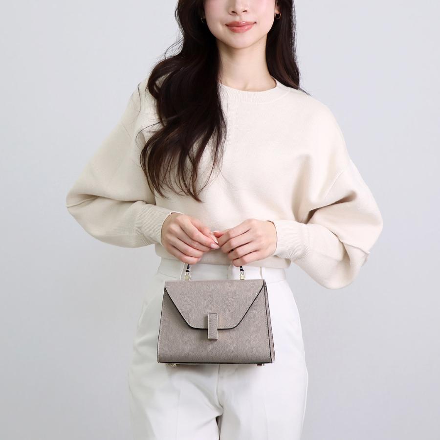 Valextra 【並行輸入品】 ヴァレクストラ VALEXTRA 2WAYバッグ イジィデ WBES0022 028 LOC 99PD ベージュ系 NUDE (V5E23 028) マイクロ ...