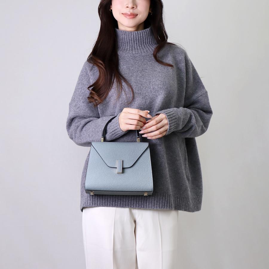 Valextra ヴァレクストラ VALEXTRA 2WAYバッグ ISIDE WBES0036 028 LOC 99 BP (V5E36 028) ブルー系(PROVERE) MINI ...