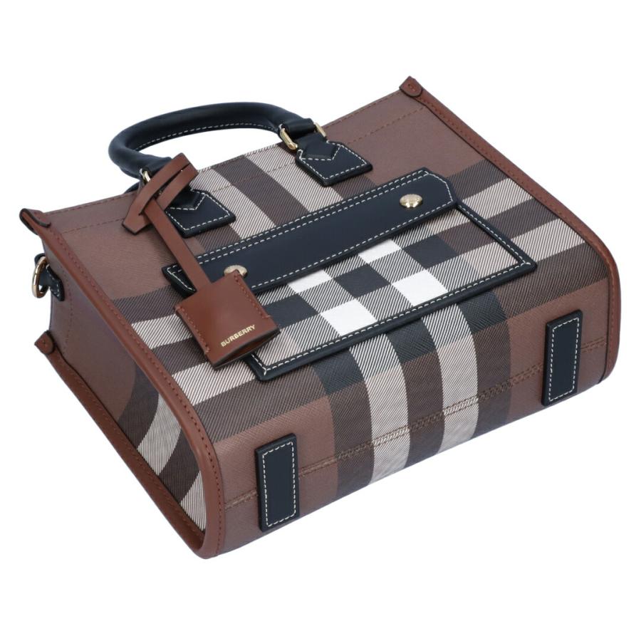 BURBERRY バーバリー 2WAYバッグ 8069661/8054309 DARK BIRCH BROWN CHK : e-cross - 通販 - Yahoo!ショッピング