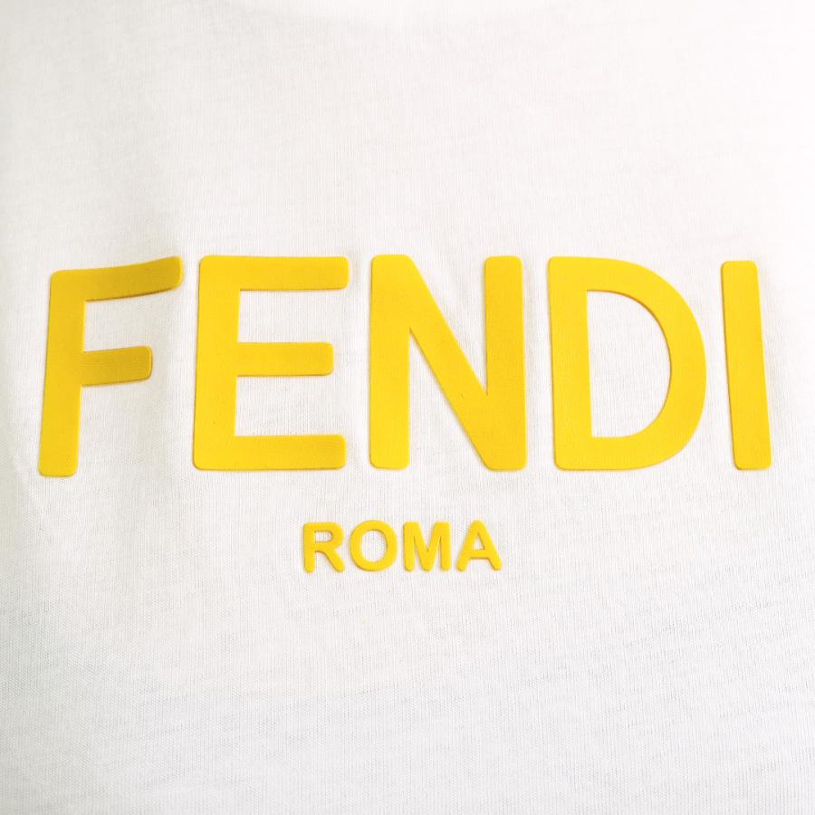 FENDI（フェンディ） 【並行輸入品】 キッズ レディース 半袖Tシャツ 大人もOK JUI1377AJ F0TU9 GESSO : e ...