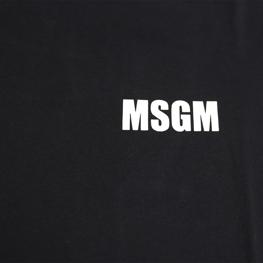 MSGM エムエスジーエム メンズ半袖Tシャツ 胸ロゴ 3640MM130 247002 99 BLACK : e-cross - 通販 - Yahoo!ショッピング