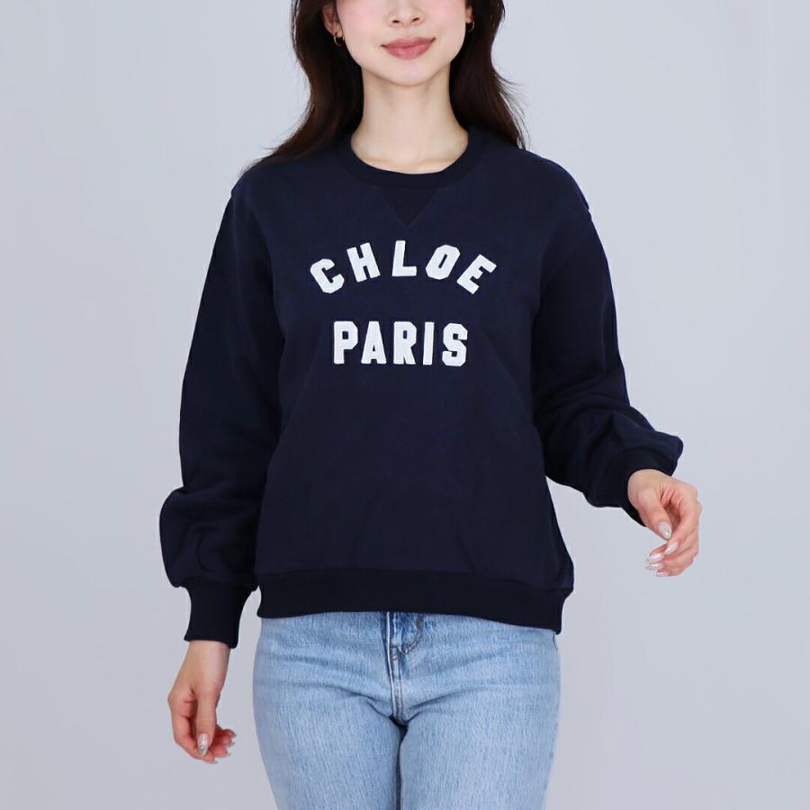 Chloe クロエ CHLOE キッズ レディース トレーナー スウェット SWEATSHIRT C20481 859 NAVY BLUE : e-cross - 通販 - Yahoo!ショッピング