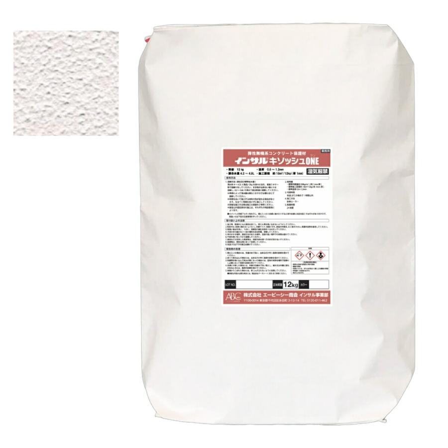 コンクリート基礎保護材 インサル キソッシュONE 12kg ホワイト ABC商会 コンクリート 補修 建築 ひび割れ 劣化 防止 塗装 保護 補修材 : e-daiku(イーダイク ...