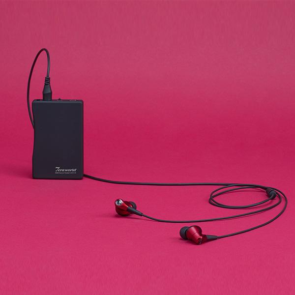 (お取り寄せ) Teraworld ミミハンサー・ポケット II レッド (ATZ-19R) 集音器 : eイヤホン Yahoo!ショッピング店 - 通販 - Yahoo!ショッピング