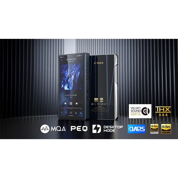 (4月26日発売予定) FIIO M23 (FIO-M23-B) ポータブル オーディオプレーヤー 音楽プレーヤー ハイレゾ Bluetooth ストリーミング Wi-Fi Android ...