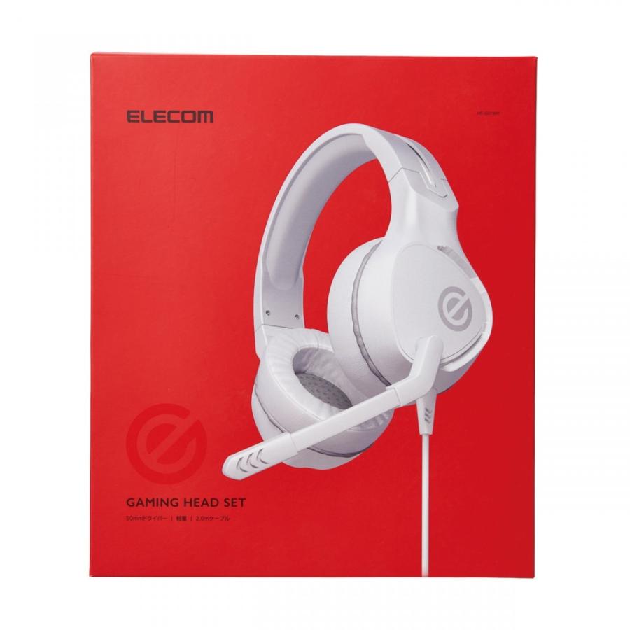 ELECOM (お取り寄せ) ゲーミングヘッドセット HS-G01 WH ホワイト : eイヤホン Yahoo!ショッピング店 - 通販 - Yahoo!ショッピング