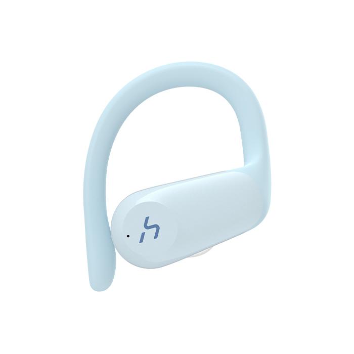 (お取り寄せ) HAKII ACTION Ice Blue ワイヤレスイヤホン Bluetooth オープンイヤー 耳を塞がない シリコン ...