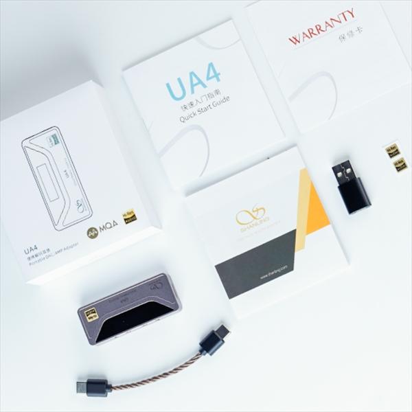 (3月29日発売予定) SHANLING UA4 チタニウム ヘッドホンアンプ USB DAC アンプ 3.5mm 4.4mm バランス接続可能 ディスプレイ搭載 シャンリン (送料無料 ...