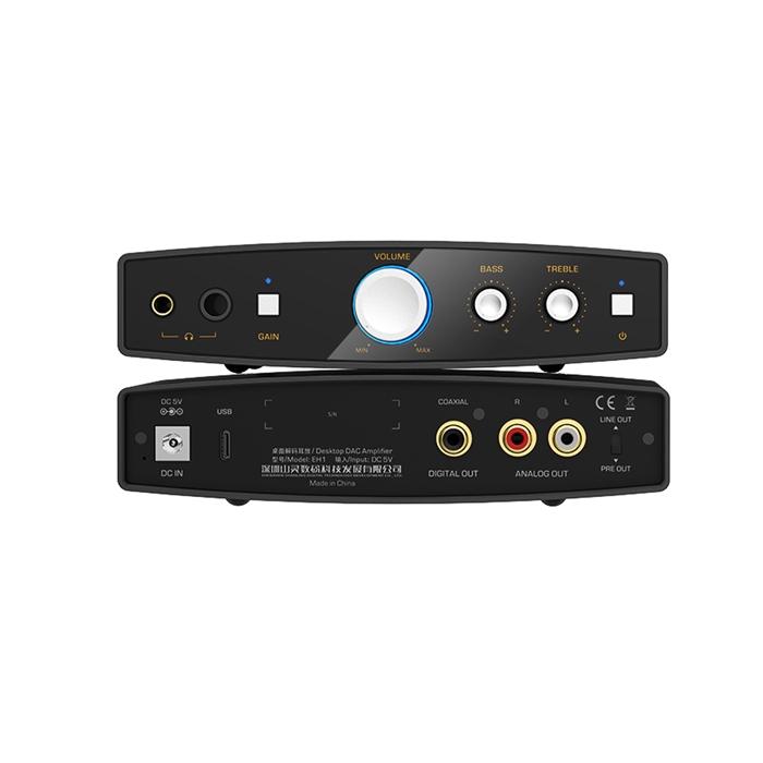 SHANLING EH1 Black ヘッドホンアンプ DAC アンプ バランス接続 据え置き シャンリン : eイヤホン Yahoo!ショッピング店 - 通販 - Yahoo!ショッピング