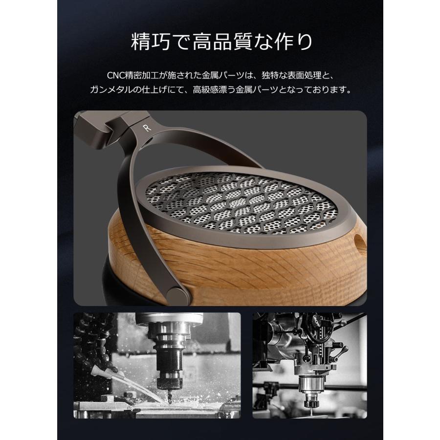 SIVGA SIVGA P2Pro 平面駆動開放型ヘッドホン 有線ヘッドホン SIVGA SIVGA P2Pro 平面駆動開放型ヘッドホン 有線ヘッドホン