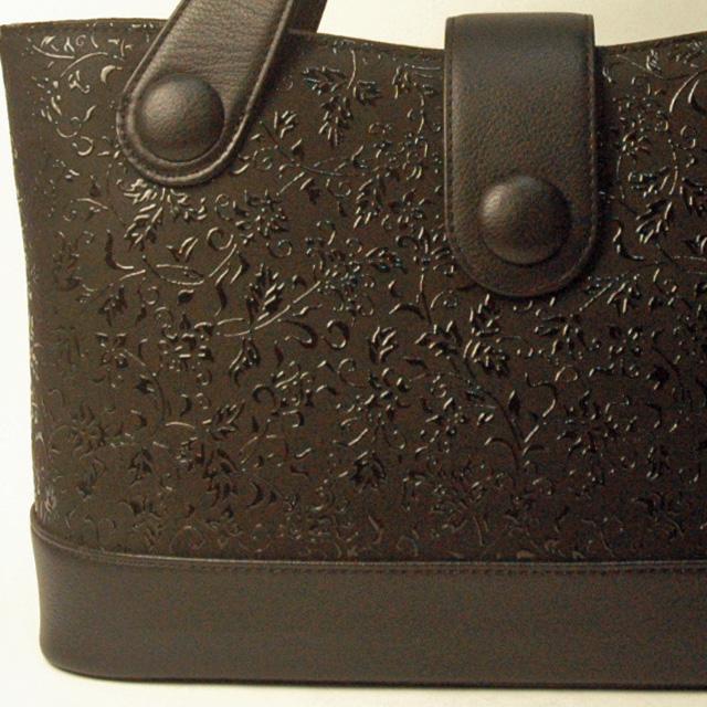 印傳屋（INDEN-YA） 印伝バッグ 印伝 手提げ ハンドバッグ 日本製