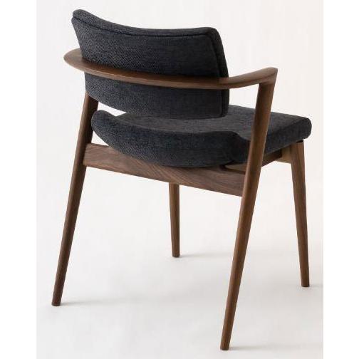 飛騨産業 HIDA KX250AUH2 セオトEX SEOTO-EX セミアームチェア ハイタイプ クッション 張り座 ダイニングチェア 本革 ウォールナット 日本製家具 正規取扱店 : 創業 ...