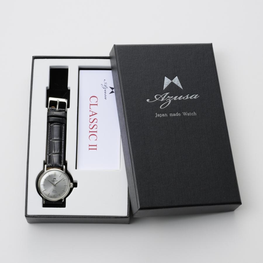 腕時計 Azusa CLASSIC II シルバー 自動巻 : 時計屋復刻堂 - 通販 - Yahoo!ショッピング