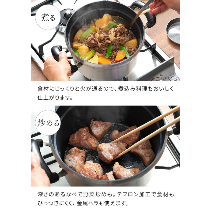 ambai ガス火専用 アンバイ 文化鍋 ごはん鍋 3L 2L 炊飯 両手鍋 レトロ おしゃれ 3合 4合 日本製 : インテリアショップe-goods - 通販 - Yahoo!ショッピング