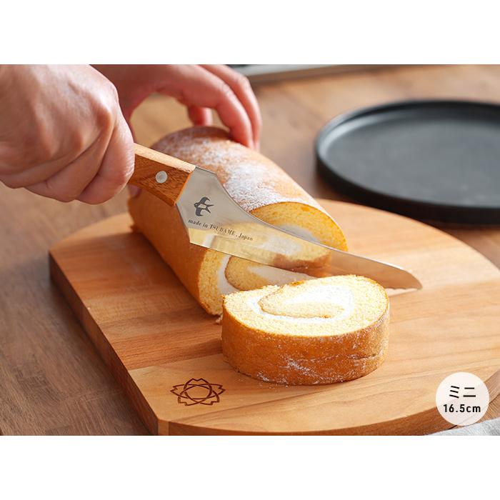 つばめのパンナイフ ミニ 16.5cm A-78125 パン切り包丁 燕市 燕三条 包丁 パン切りナイフ パン切 日本製 ブレッドナイフ おしゃれ 直刃 波刃 刃渡り : インテリアショップe ...