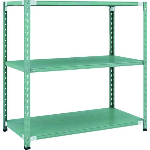 TRUSCO中山 (大型) TRUSCO 115-4997 CB-4463-GN CB型セミボルトレス軽量棚 1200X600XH1200 3段 グリーン 1154997 : ハカル.com ...
