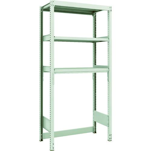 (大型)TRUSCO 116-4824 M2-SB6343 スチールラック M2型軽中量棚 下段開放型 860X450XH1800 3段 単体 1164824 :116-4824:ハカル ...