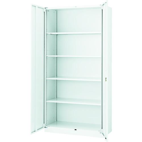 TRUSCO中山 (大型) TRUSCO 161-2505 UFHW-18 ユニット型壁面書庫 D400 両開キ H1830 アジャスター付 ...