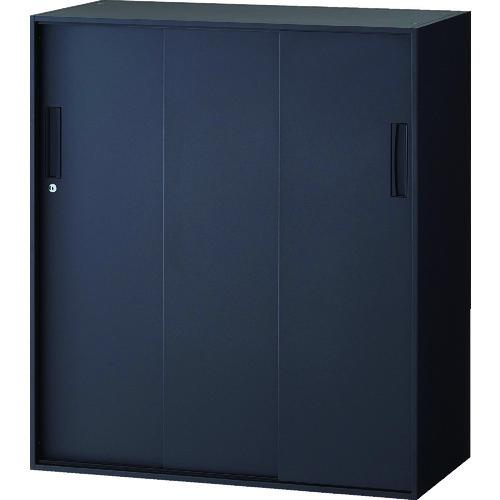 TRUSCO中山 (大型) TRUSCO 161-3205 TCLSS-BK-11 壁面書庫“Calmatio" 3枚引戸型 下置キ専用 W900×D450×H1030 1613205 : ハ ...