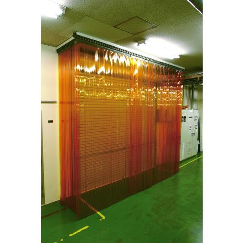 TRUSCO中山 (大型) TRUSCO 2074272 TSBO230-1R-2020S ストリップドアシートセット 防虫オレンジ t2mm ...