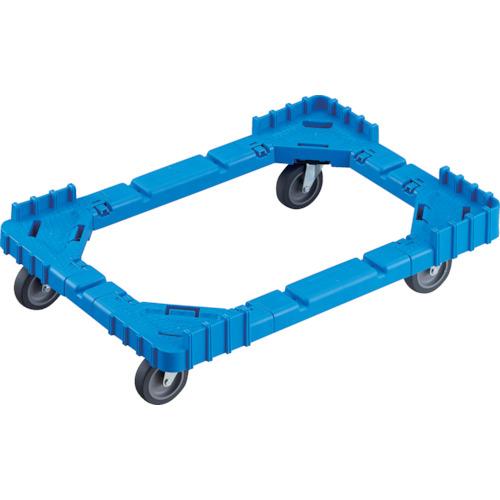 TRUSCO中山 TRUSCO 244-6312 OCD-50B-B OCドーリー 50Lオリコン用 エラストマー車輪 4輪自在 片側ガード無シ ブルー 2446312 : ハカル.com ...