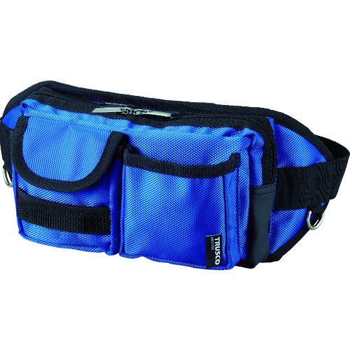 TRUSCO中山 TRUSCO 392-6940 TC-WDP-BL ウエストポーチ 2ポケット ブルー 3926940 : ハカル.com ...