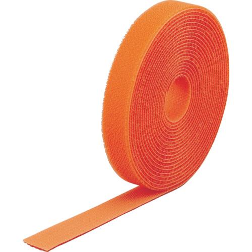 TRUSCO中山 TRUSCO 408-9944 MKT-40250-OR マジックバンド[[R下]]結束テープ両面 オレンジ40mm×25m ...