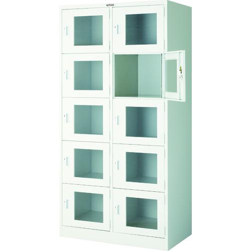 (大型)TRUSCO 454-1014 WSV10MA 多人数ロッカー10人用 窓付 4541014 :454-1014:ハカル.com・Yahoo!店 - 通販 - Yahoo!ショッピング