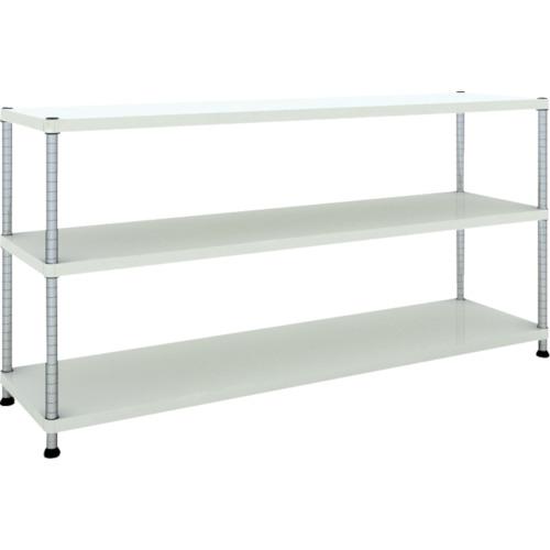 TRUSCO中山 (大型) TRUSCO 484-4777 PER-3643-W スチールラック フェニックスラック 1800X450 3段 W色 抗菌粉体塗装 4844777 : ハカル ...