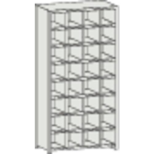 TRUSCO中山 (大型) TRUSCO 504-1198 KA-4080 KA型区分棚コボレ止メ付 889X214XH1802 4列8段 5041198 : ハカル.com・Yahoo!店 ...