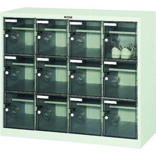 (大型)TRUSCO 520-9242 SC-12WPC シューズケース 12人用 1050×380×H880 棚付 透明 5209242 : 520-9242 : ハカル.com・Yahoo ...