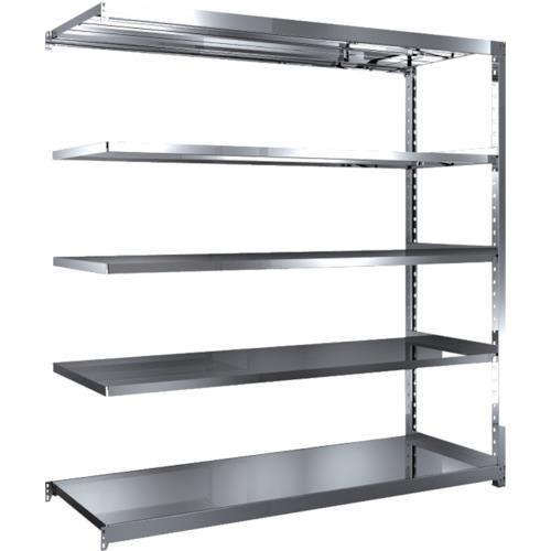 TRUSCO中山 (大型) TRUSCO 522-1447 SM2-6665B ステンレス棚 ステンレス軽中量棚 増結 W1760XD600XH1800 5段 5221447 : ハカル ...