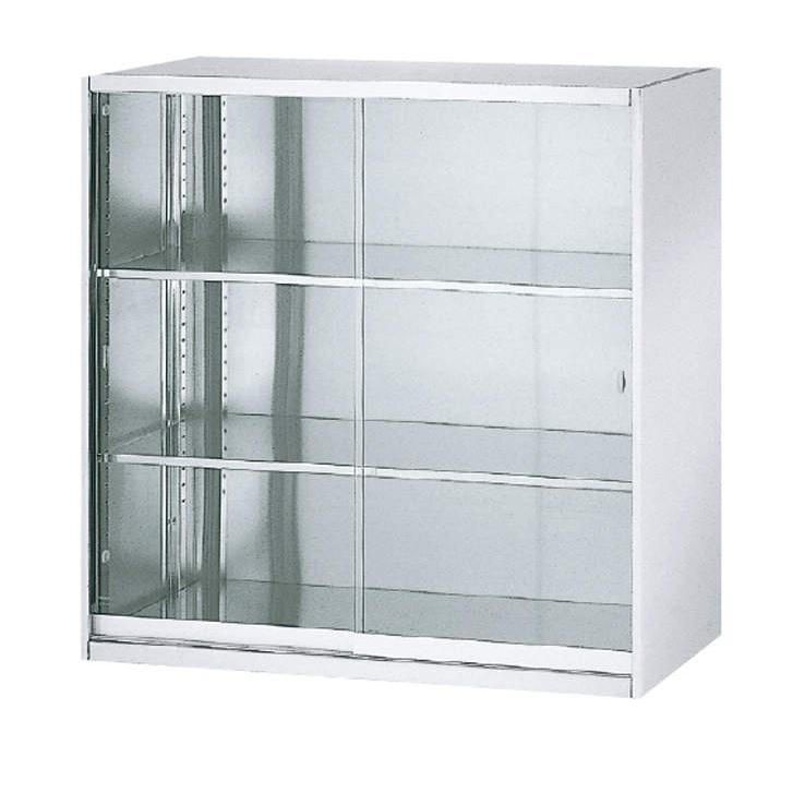 (大型) ステンレス収納庫 ガラス引戸型 SS-09G : 54-0044 : ハカル.com・Yahoo!店 - 通販 - Yahoo!ショッピング