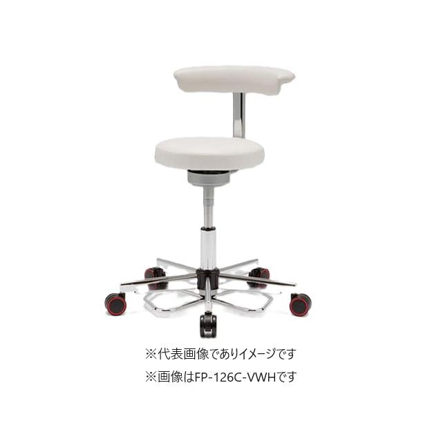 (直送)フットペダルチェア 足掛リング付 FP-127C-VWH ホワイト :57-0304:ハカル.com・Yahoo!店 - 通販 - Yahoo!ショッピング