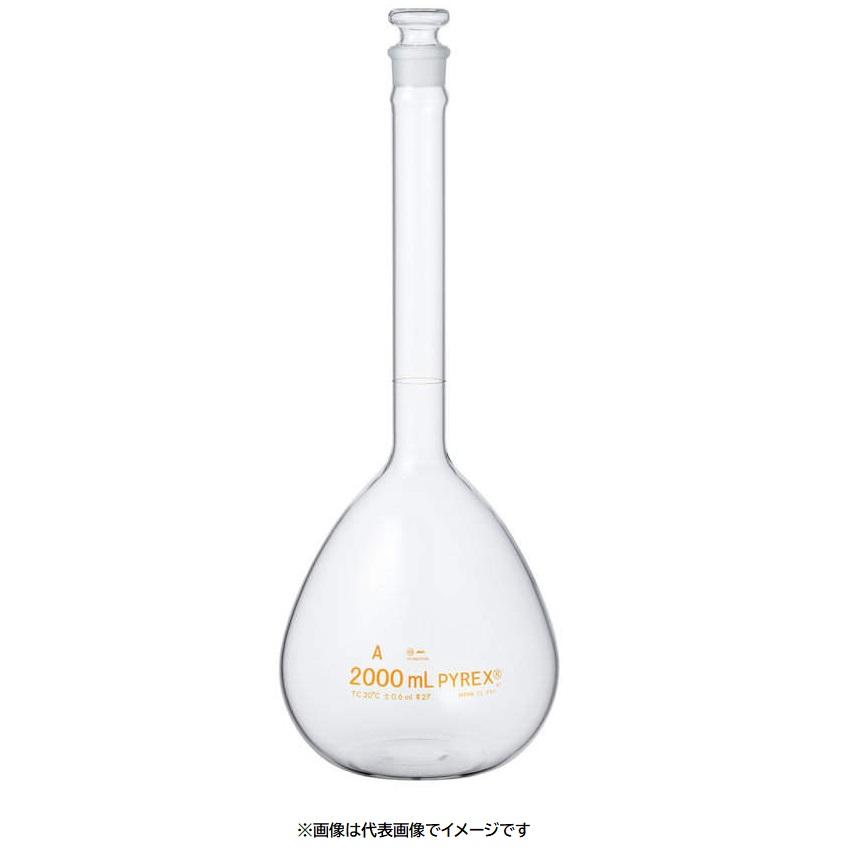 PYREX 5640JIS-3L 3000ml メスフラスコ 白 : ハカル.com・Yahoo!店 - 通販 - Yahoo!ショッピング
