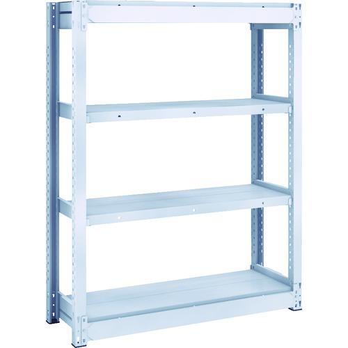 (大型)TRUSCO 855-7828 TUG200-43K-4 TUG型軽中量ボルトレス棚 200kg 単体型 940×324×H1200 4段 8557828 : 855-7828 : ハ ...